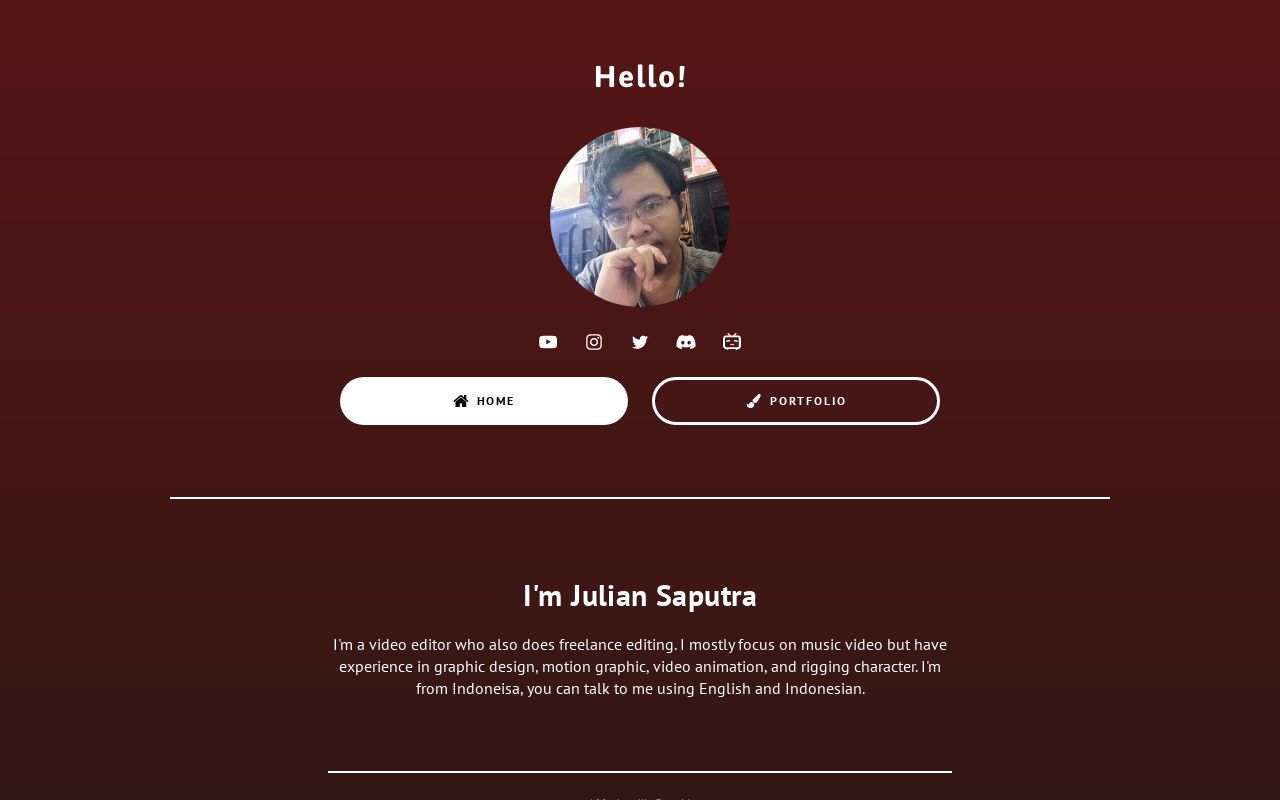 Portfolio Julian Saputra